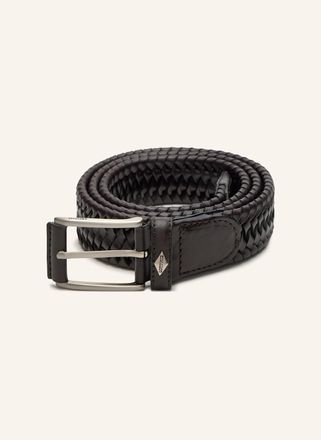 Lottusse Lottusse Geflochtener G&uuml;rtel Apolo schwarz