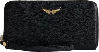 Zadig&Voltaire unisex, Accessoires, Noir, Taille: ONE Size Logo-Detail Wallet