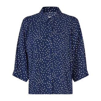 Lollys Laundry Chemises - Femme - Blouses et Chemises - Bleu - Taille: 46 FR