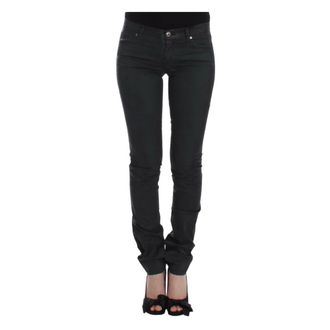 Ermanno Scervino Femme, Jeans, Vert, Taille: W26 Jean Slim Fit Vert Foncé