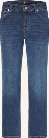 7 For All Mankind Straight Jeans Calie blau