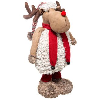 HOME MAISON Figur Rentier Teleskop H 160cm - Feeric lights & christmas