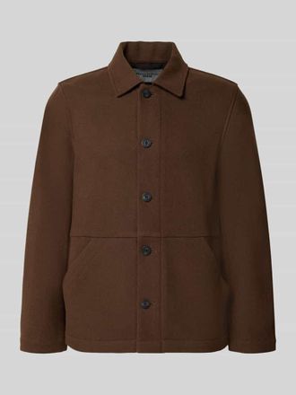 Marc O'Polo Denim Regular Fit Blouson aus Woll-Mix