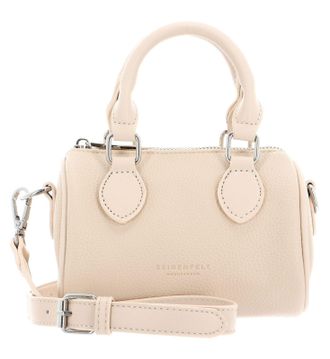 Seidenfelt Manufaktur Umh&auml;ngetasche Moheda Little Bowling Crossbody Bag Cream creme