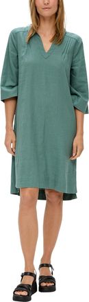 s.Oliver Relaxed Fit-Kleid aus Leinenmix