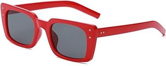 Generic Lunettes de soleil à monture carrée pour hommes et femmes pour les vacances en plein air (couleur : E, taille : moyen) 2026, C, Taille unique