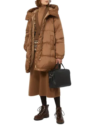 Weekend by Max Mara Wool Knit Skirt - Brown