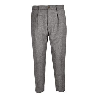 Berwich Anzugshose - - Trousers - Herren - Grau - XL