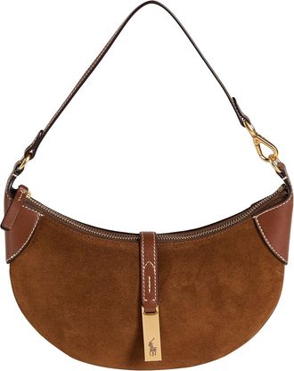 Ralph Lauren POLO ID SUEDE MINI SHOULDER BAG