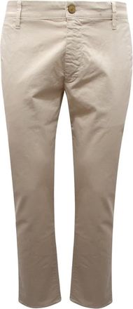 Jeckerson Homme, Pantalons, Beige, Taille: W40 Chino Slim