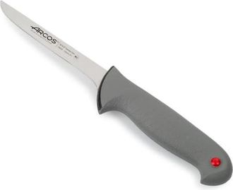 Arcos Ausbeinmesser mit Nitrum Edelstahlklinge 130 mm - Professionelles Messer zum Entbeinen von Fleisch - Ergonomischer Griff aus Polypropylen, Schwarz, Se