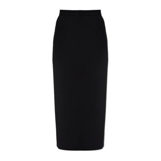 Alessandra Rich Bleistiftrock mit Schlitz hinten - - Skirts - Damen - Schwarzk - S