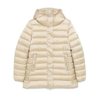 Save The Duck Femme, Vestes, Beige, Taille: 40 FR Manteau brillant en nylon r&eacute;sistant &agrave; leau