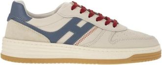 Hogan Homme, Chaussures, Multicolore, Taille: 40 EU Leather Baskets