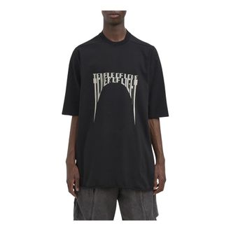 Rick Owens T-Shirt Jumbo SS - - Tops - Herren - Schwarzk - M