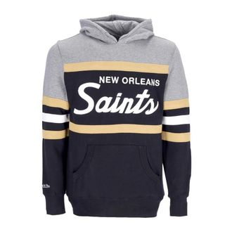 Mitchell & Ness NFL Headcoach Schwarzer Hoodie - - Sweatshirts & Hoodies - Herren - Schwarzk - S