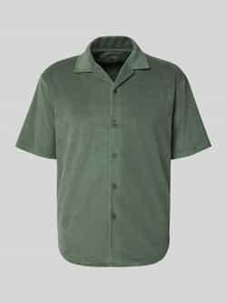 Mc Neal Slim Fit Freizeithemd aus Frottee