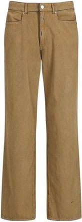 Won Hundred Pantalon large en coton m&eacute;lang&eacute;