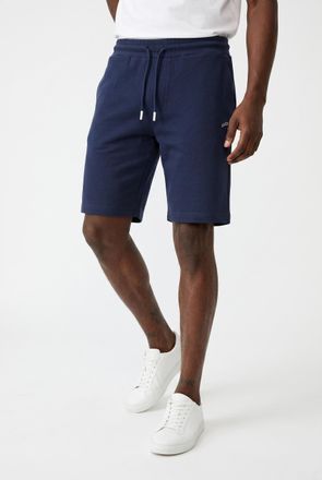 Jack & Jones Sweatshorts JACK & JONES JPSTGORDON COLLEGE SWEAT SHORTS MID, Herren, Gr. XXL, N-Gr, blau (navy blazer), angeraute Sweatware, Obermaterial: 80% Baumwo