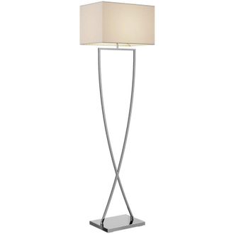 Lucande Stehlampe Evaine aus Metall f&uuml;r Wohnzimmer & Esszimmer von Lucande