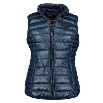 Geographical Norway Annecy Vest Basic Lady - Gilet Chaud Matelassee Sans Manche Femme Automne Hiver Printemps Ete - Veste Manteau Chaud - Doudounes Manches Courtes Blouso