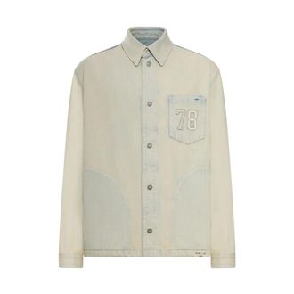 Golden Goose Denim Jacke - - Jackets - Herren - Beige - L
