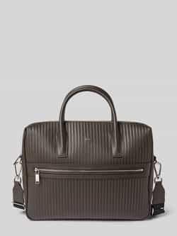 HUGO BOSS Laptoptasche aus echtem Rindsleder Modell DAXTER