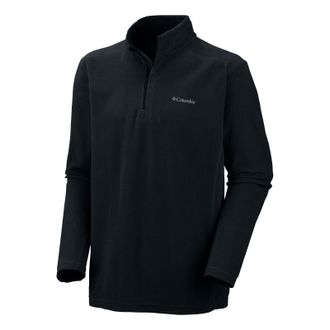 Columbia Herren Fleece Pullover Klamath Range(TM) II Half Zip, Farbe:Schwarz, Gr&ouml;&szlig;e:2XL, Artikel:1352472-010 Black