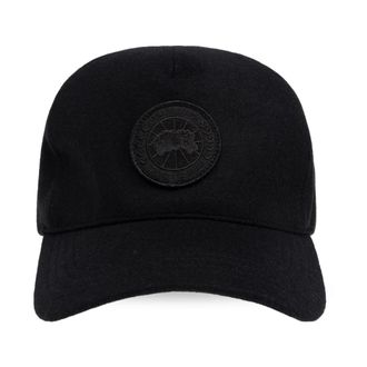 Canada Goose Femme, Accessoires, Noir, Taille: ONE Size Casquette Arctique Ajustable en Laine