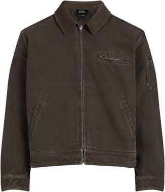 A.P.C. Veste ample col classique en coton