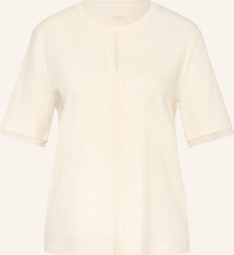 Marc Cain T-Shirt Mit Cut-Out weiss