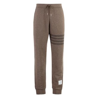 Thom Browne Gestreifte Trackpants aus Schurwolle - - Trousers - Herren - Braun - XL