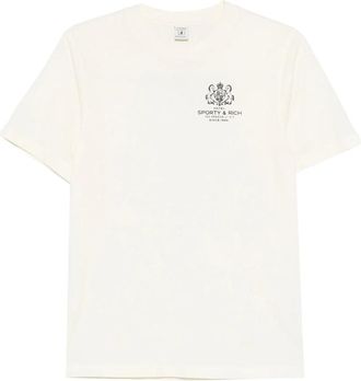 Sporty & Rich Logo-print T-shirt