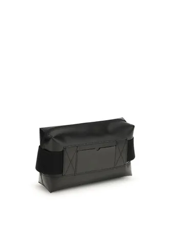 Marni Mens Shoulder Bumbag Black Calf Leather Bags