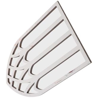 Cabilock NIYANGLE Bogenwandspiegel mit Gotischem Fensterrahmen Rustikale Holzoptik Dekorativer Spiegel f&uuml;r Wohnzimmer Badezimmer und K&uuml;che K&uuml;nstliches Fenster 