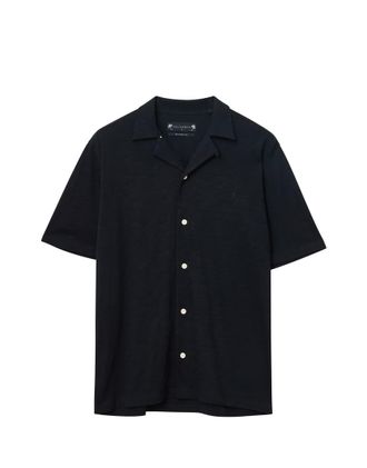 AllSaints Robson - Chemise &agrave; manches courtes - Noir