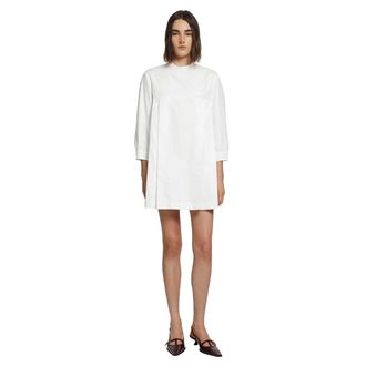 Miu Miu Cotton Poplin Mini Dress