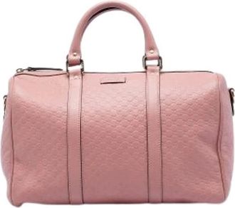 Gucci Sac bandouli&egrave;re vintage doccasion - Femme - Pre-owned - Rose - Taille: ONE Size