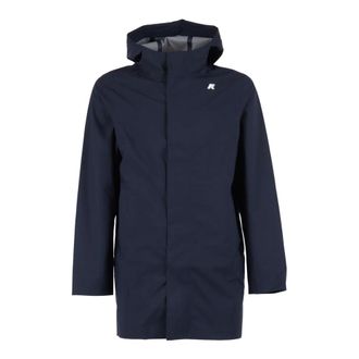 K-Way Tommy Stretch 2L 3/4 Jacke - - Coats - Herren - Blau - L