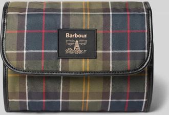 Barbour Kulturbeutel in aufklappbarer Form