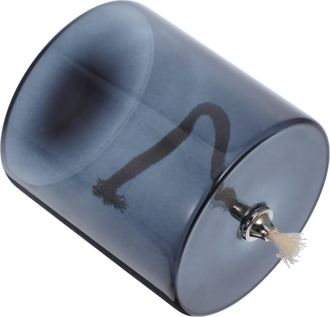 BESPORTBLE Fl&uuml;ssigkeitskerze Aus Klarglas Mit Baumwolldocht Nachf&uuml;llbare &Ouml;llampe F&uuml;r Wohnraum Und Hochzeitstisch Kunstvolle Glaslampendekoration