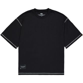 Alpha Industries Studio Bubble Backprint T-Shirt - black