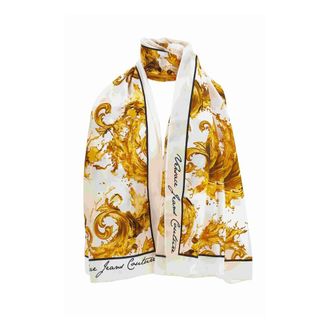 Versace Jeans Couture Seidenfoulard - - Accessories - Damen - Wei&szlig; - ONE SIZE