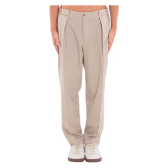 BRIGLIA 1949 Homme, Pantalons, Beige, Taille: M Portobello Fine Wool Pants