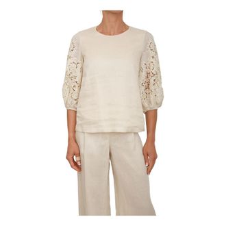 Max Mara Bluse - - Blouses & Shirts - Damen - Beige - XL