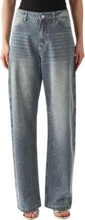 Twentyfourhaitch Damen, Jeans, Blau, W28Gr&ouml;&szlig;e