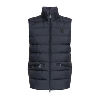 Moncler Homme, Vestes, Bleu, Taille: 2XL Lechtal Down Vest
