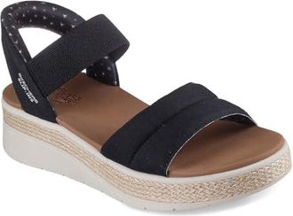 Skechers Femme Bobs Sun Ray, Black Textile, 38 EU