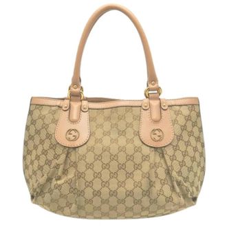 Gucci Pre-owned Vintage Tote Bag - - Pre-owned - Damen - Beige - ONE SIZE