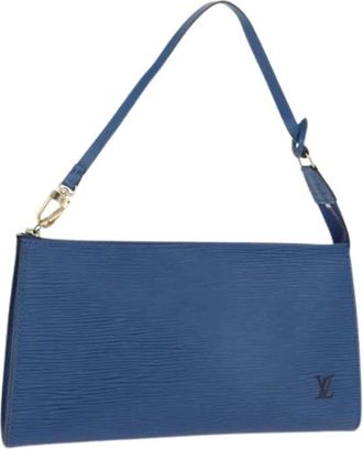 Louis Vuitton Pochette daccessoires Pre-owned - Femme - Pre-owned - Bleu - Taille: ONE Size